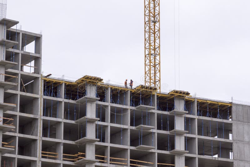 Building on the White Background Stock Photo - Image of blur, gaussian ...