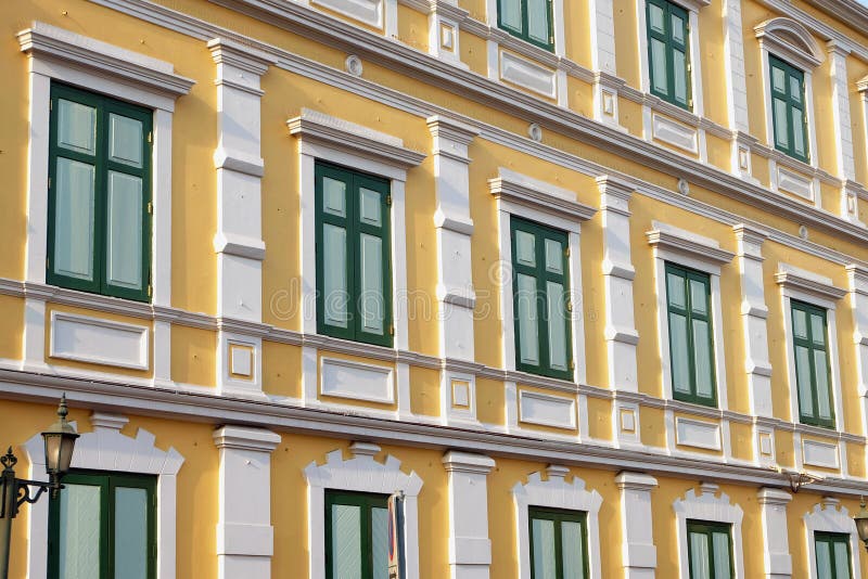 Building with window frame stock image. Image of city - 85887803