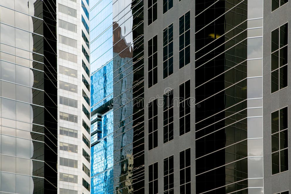 Building window reflection stock image. Image of building - 35843119