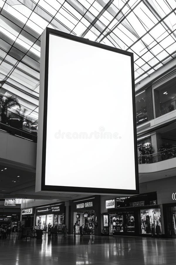 Building with Windows Billboard Stock Photo - Image of signage ...