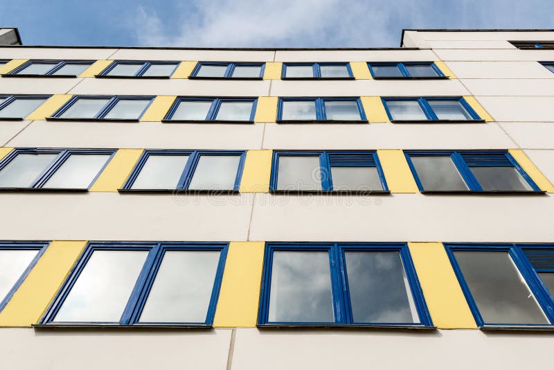 Building with Windows Office Stock Photo - Image of floors, copenhagen ...