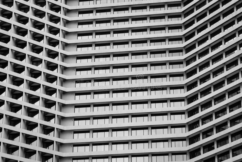 Building with Windows Texture on Tower Stock Photo - Image of city ...