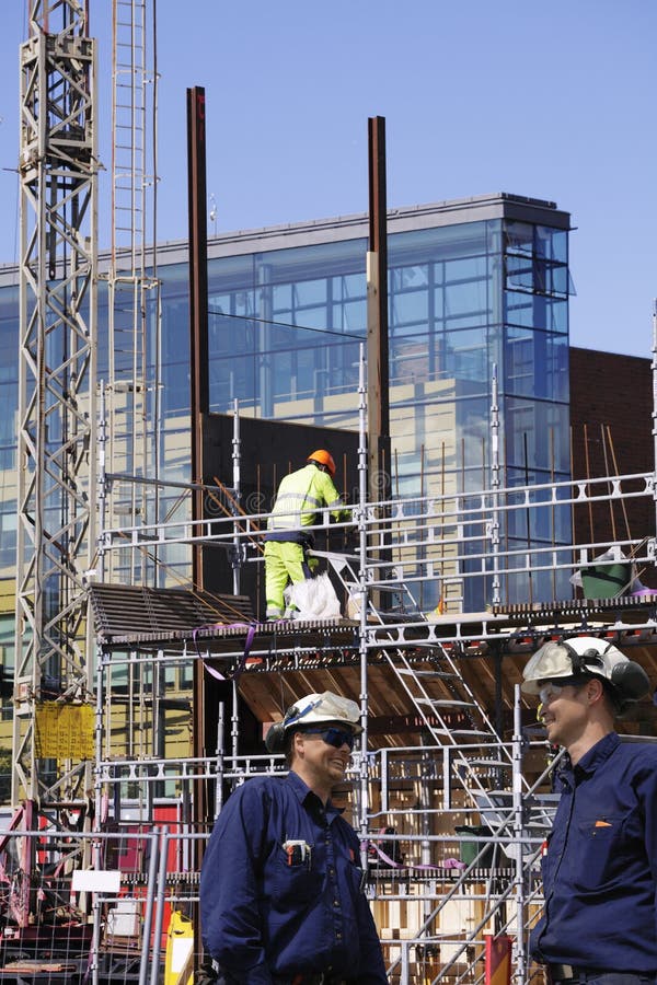 Building Workers and Construction Stock Photo - Image of teamwork ...