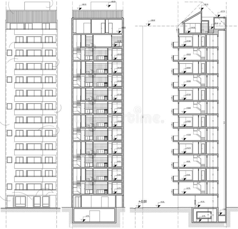 Buildings Mechanical Design Stock Illustrations – 1,339 Buildings ...