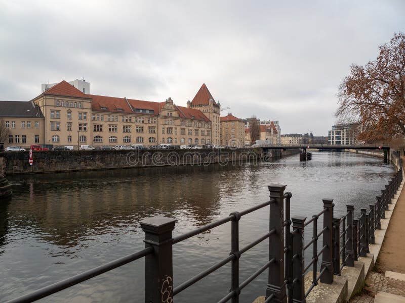 Buildings in Berlin editorial stock image. Image of germany - 239447694