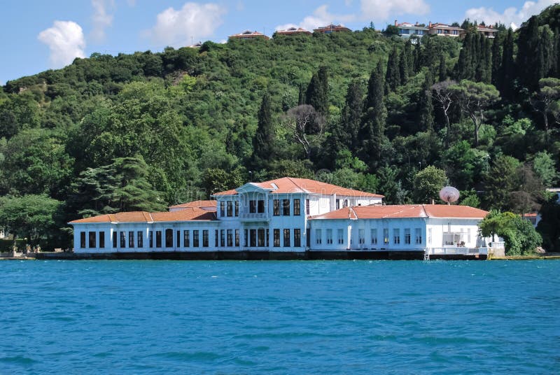 Buildings in Bosphorus Strait Side of Istanbul, Turkey Stock Photo ...
