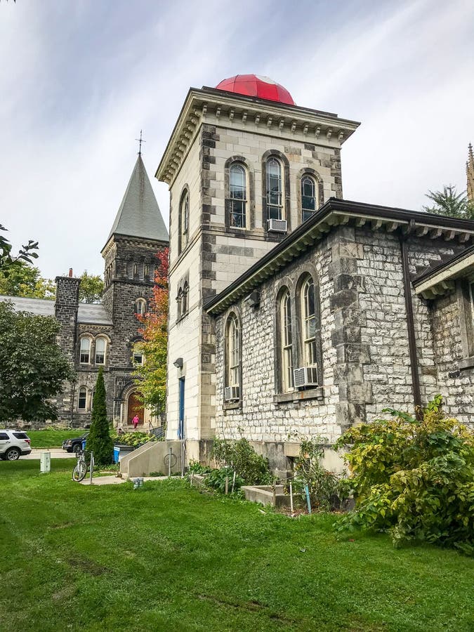 Buildings on the Campus of the University of Toronto, Canada Stock ...