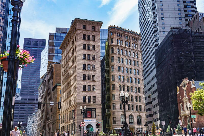 Buildings in the City of Boston Editorial Stock Photo - Image of city ...