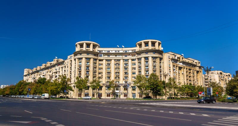 Buildings in the City Center of Bucharest Editorial Stock Photo - Image ...