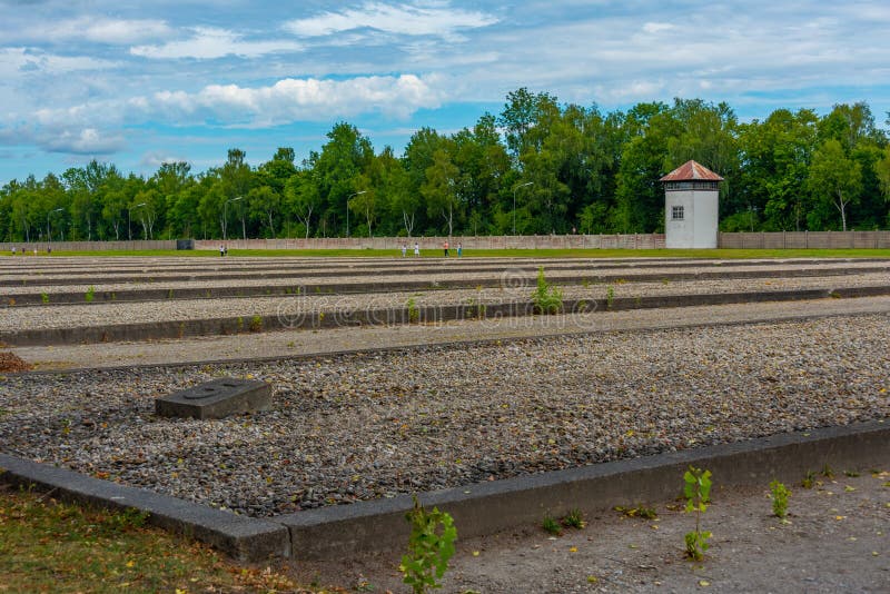 Buildings at Dachau Concentration Camp in Germany Editorial Stock Photo ...