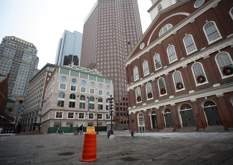 Buildings in Downtown Boston Stock Photo - Image of office, urban: 1829566