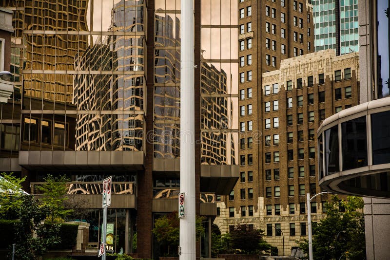 Buildings Downtown stock image. Image of buildings, business - 44901807