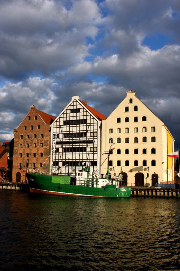 Buildings in Gdansk stock image. Image of baltic, building - 23101033