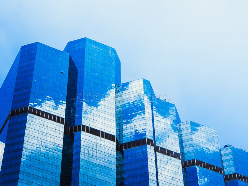 Buildings of Glass stock image. Image of skyscraper, highrise - 49665403