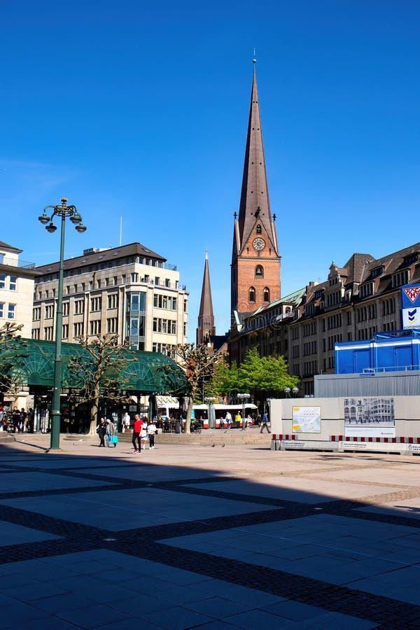 Buildings in Hamburg, Germany Editorial Stock Image - Image of ...