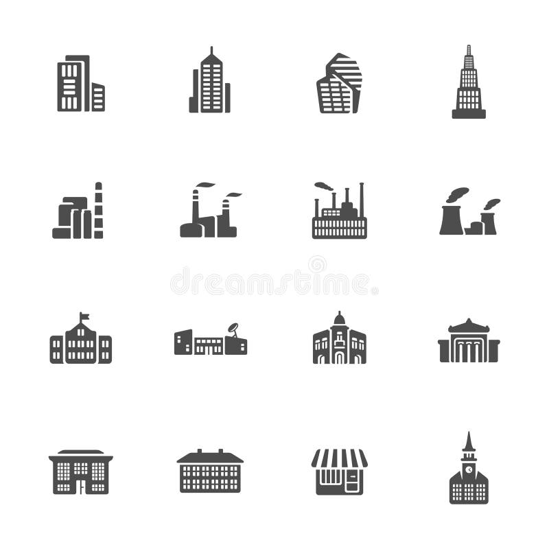 Building Logo. Design Department. Modern Buildings. Company Icons ...