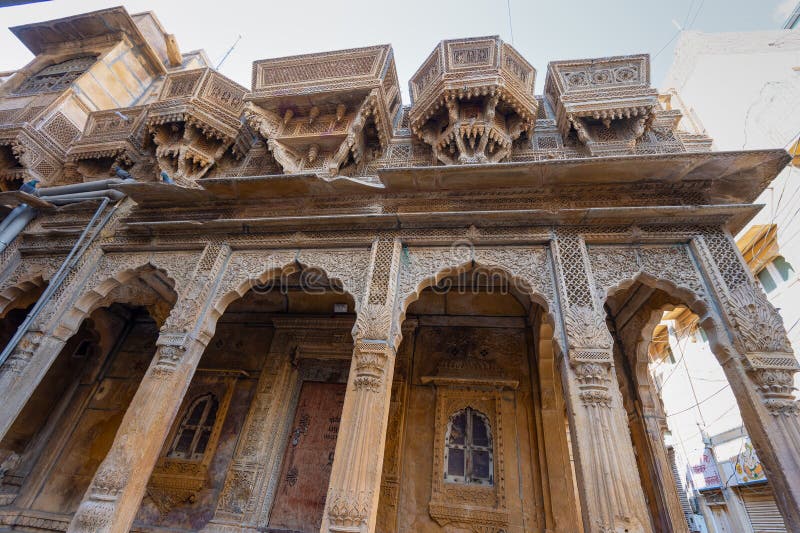 The Buildings Inside the Fort are Richly Decorated and Carved ...