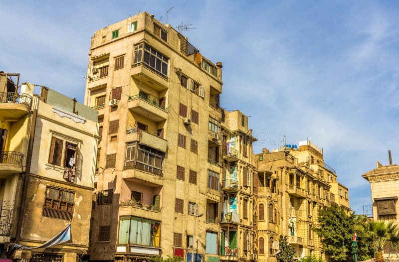 Buildings in the Islamic District of Cairo Stock Photo - Image of ...