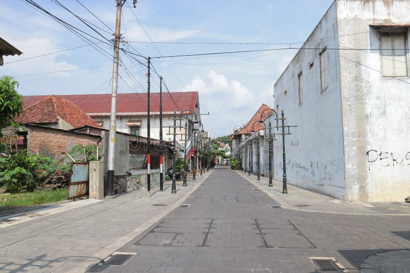 Buildings Located in the Old City of Semarang, Central Java, Indonesia ...