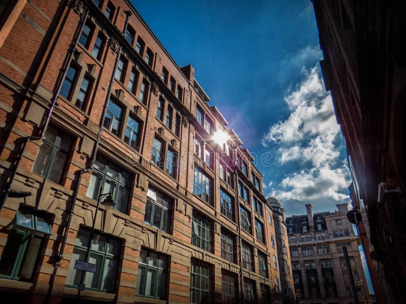 Buildings in Manchester, England Stock Image - Image of manchester ...