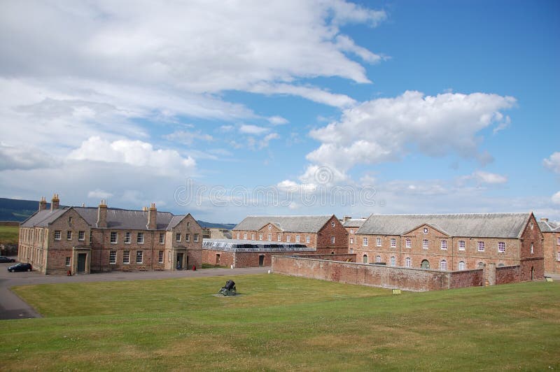 Buildings in Military Base stock image. Image of historical - 15430943