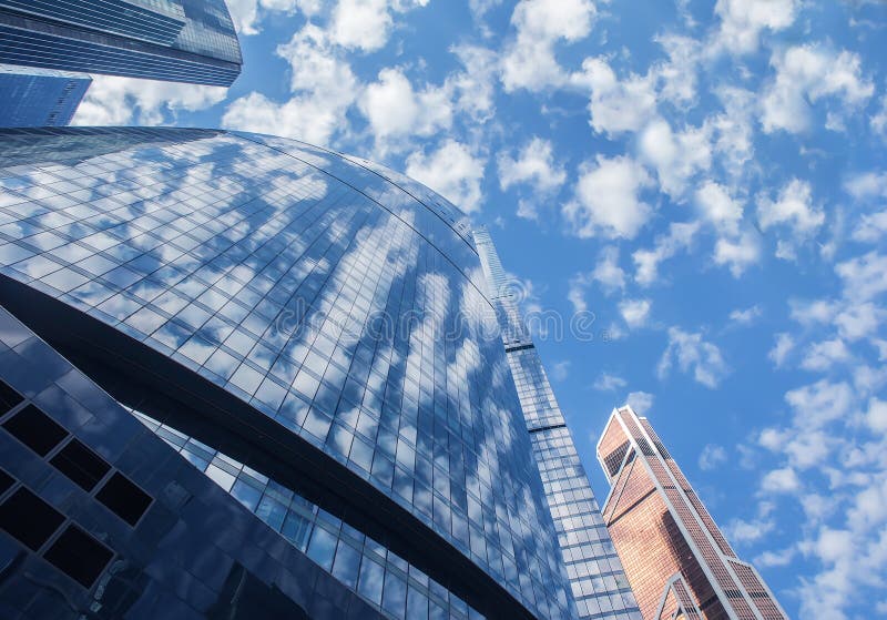 Buildings of Modern Business Center Stock Photo - Image of office ...