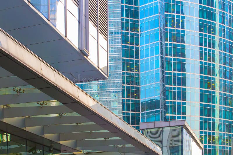 Buildings of Modern Business Center Stock Photo - Image of office ...