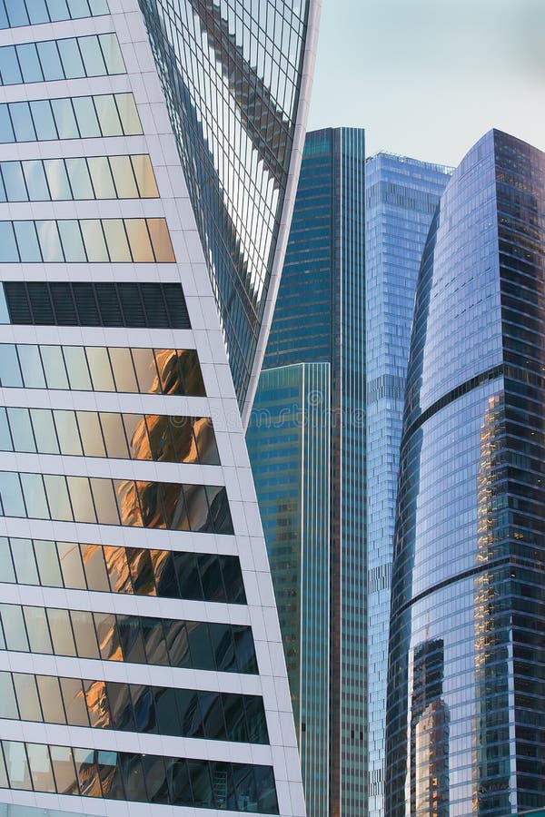 Buildings of Modern Business Center Stock Photo - Image of exterior ...