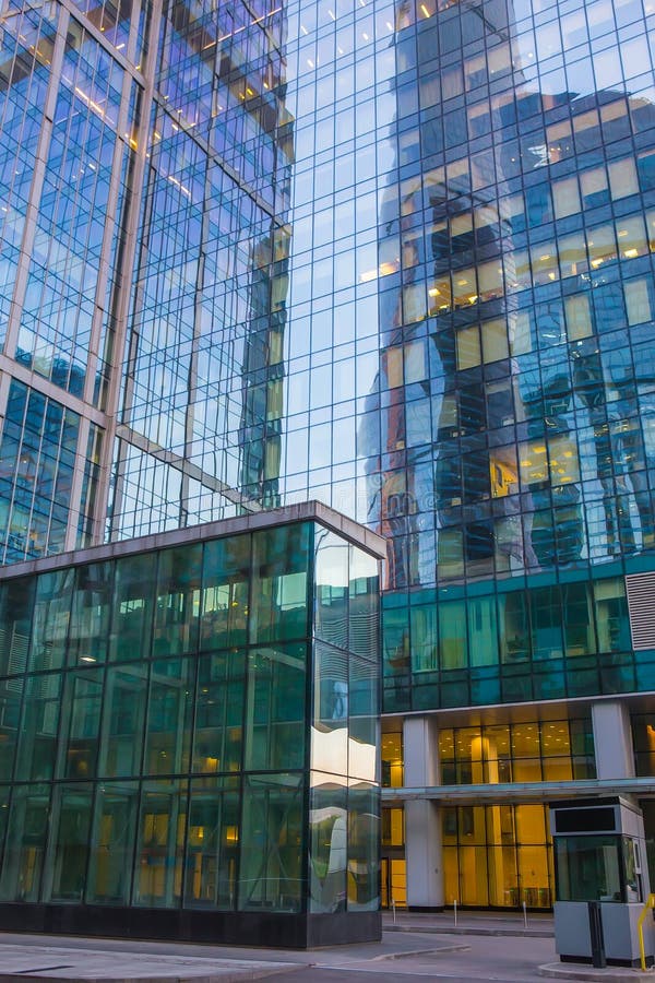 Buildings of Modern Business Center Stock Photo - Image of downtown ...