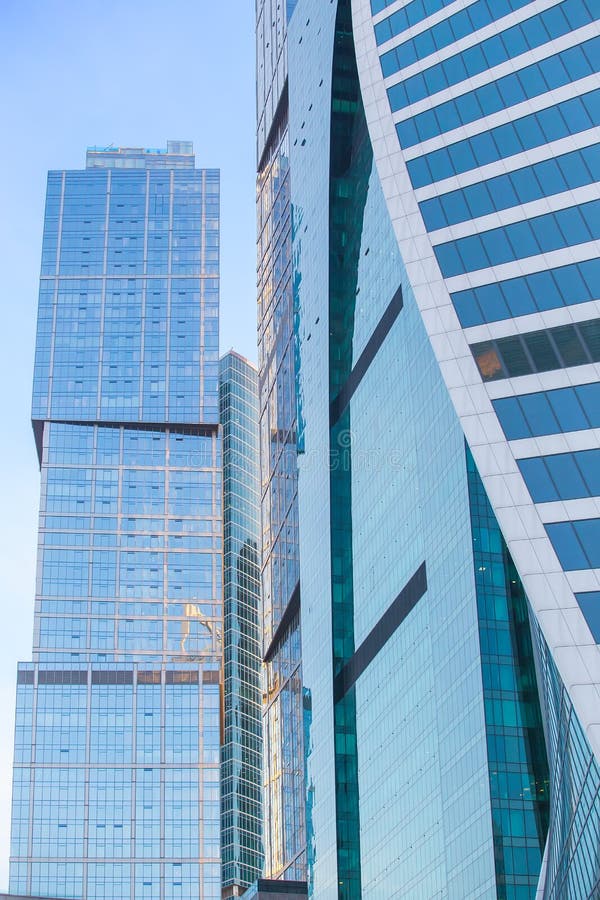 Buildings of Modern Business Center Stock Photo - Image of property ...