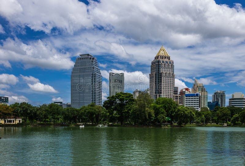 Buildings in nature stock photo. Image of building, center - 43363698