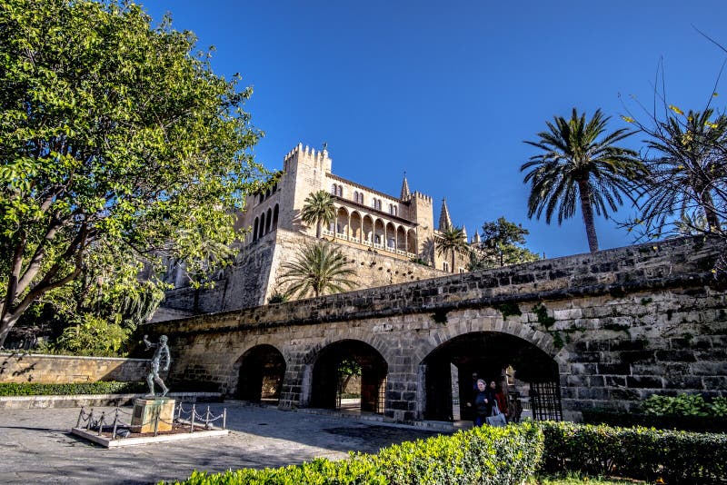 Buildings In Center Of Palma De Mallorca, Spain Stock Image - Image of ...