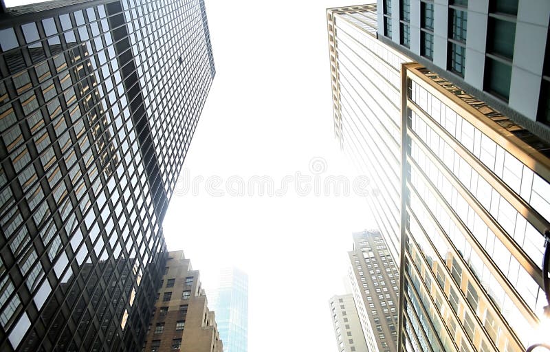 Buildings Perspective View stock image. Image of perspective - 4643939