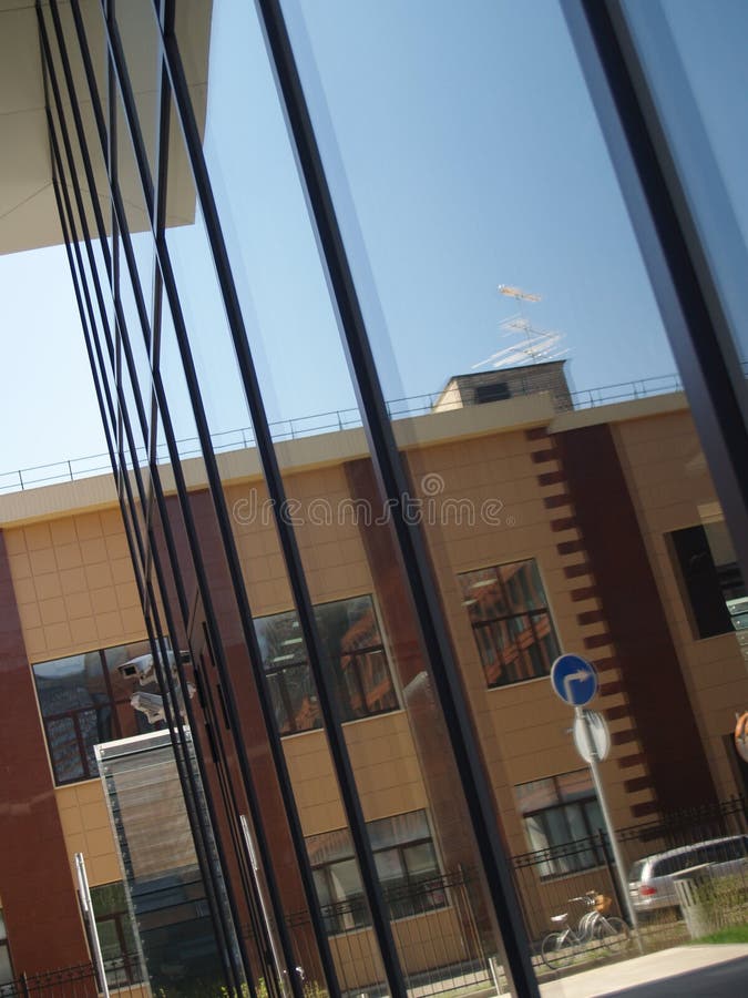 Buildings; stock photo. Image of office, sunlight, downtown - 41620310