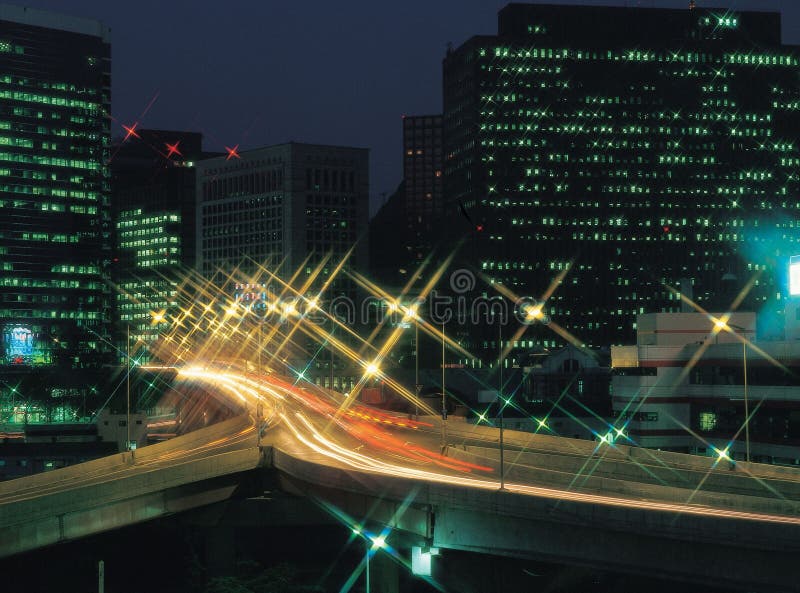 Buildings with road stock image. Image of structure, architect - 943469