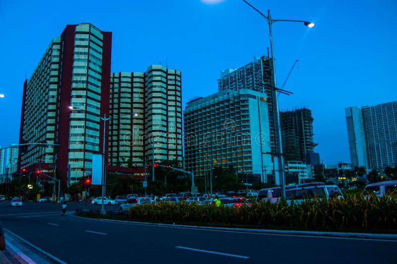 Along Roxas Blvd. and Pedro Gil St. Editorial Photography - Image of ...