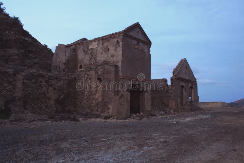 BUILDINGS in RUINS stock photo. Image of abandonedplaces - 124742764