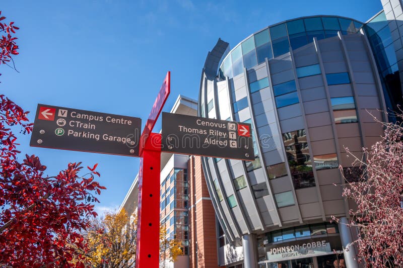 Buildings on the SAIT Campus in Calgary Editorial Stock Image - Image ...