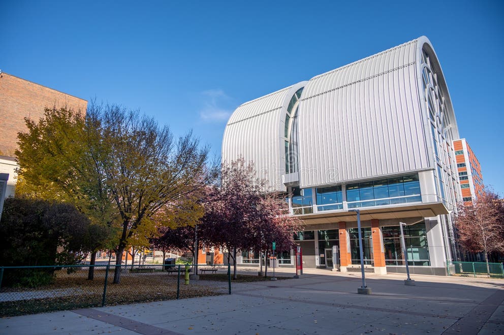 Buildings on the SAIT Campus in Calgary Editorial Photo - Image of ...