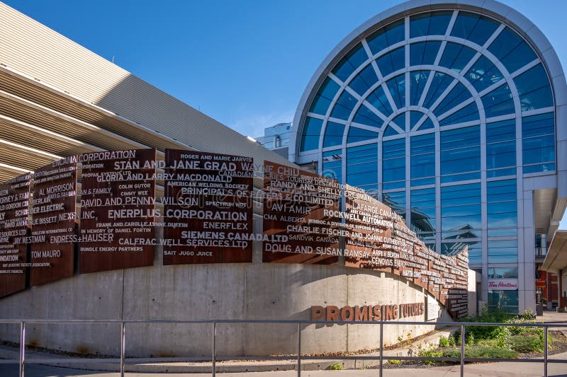 Buildings on the SAIT Campus in Calgary Editorial Photography - Image ...