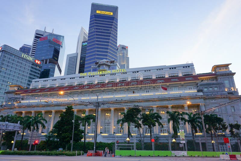 Buildings in Singapore editorial stock image. Image of hotel - 69390169