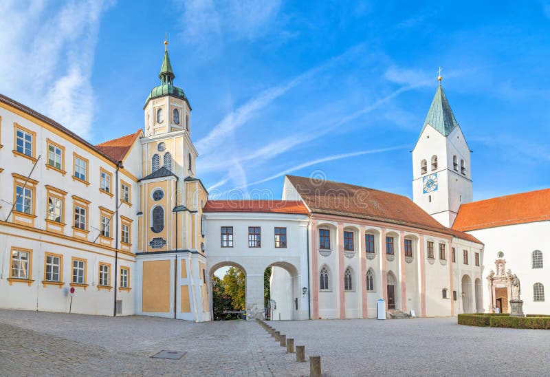 Freising Cathedral stock image. Image of religion, landmark - 5156815