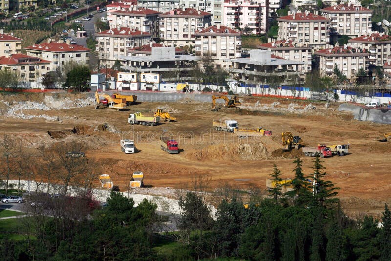 Starting Building Construction Editorial Photography - Image of scene ...