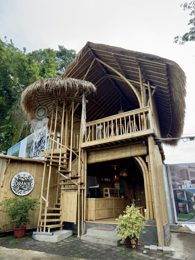 Buildings and Structures on the Island of Bali Surrounded by Tropics ...