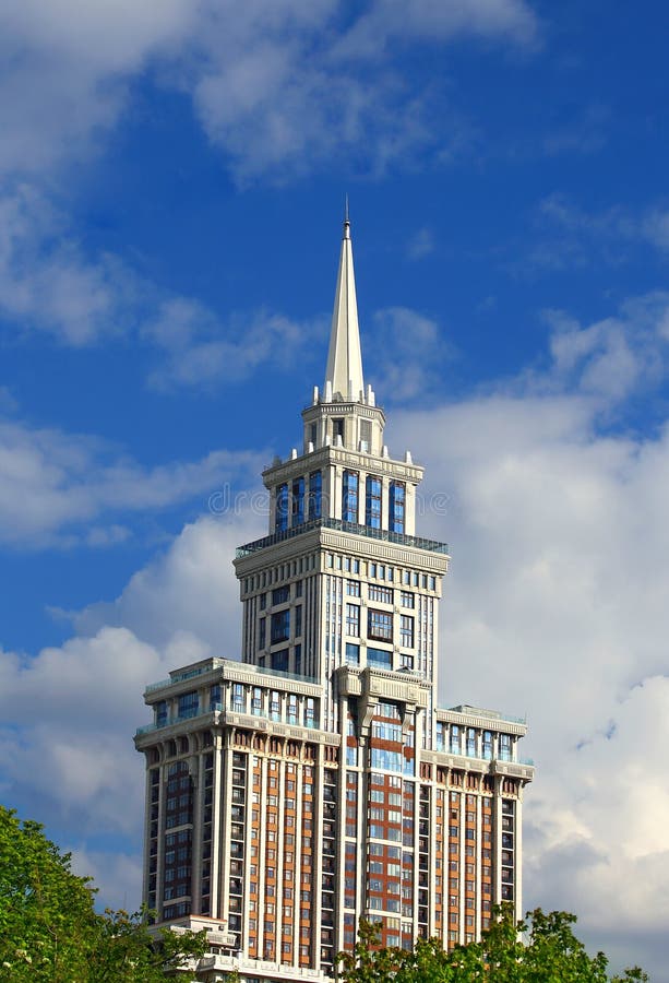 Buildings top with spire stock image. Image of front - 71885167