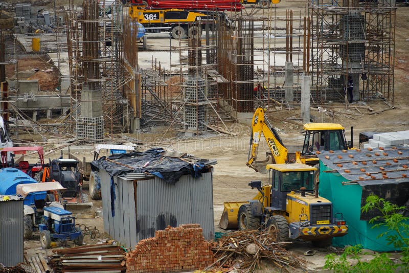Buildings Under Construction Image Hd Editorial Stock Image - Image of ...