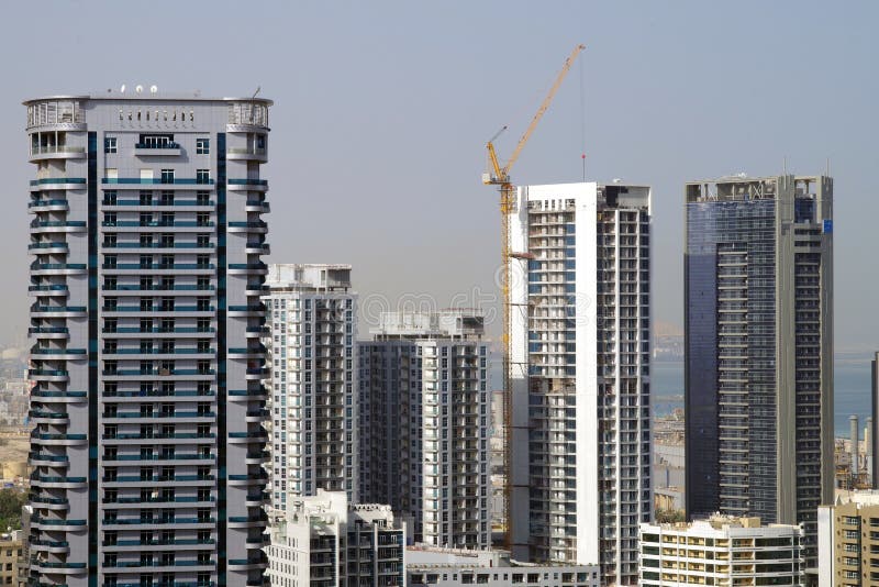 Buildings Under Construction, Many Projects Underway with Vertical ...