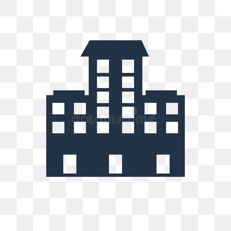 Government Buildings Vector Icon Isolated on Transparent Background ...