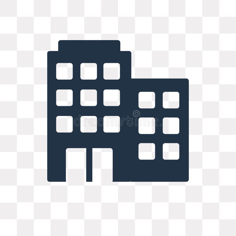 Government Buildings Vector Icon Isolated on Transparent Background ...