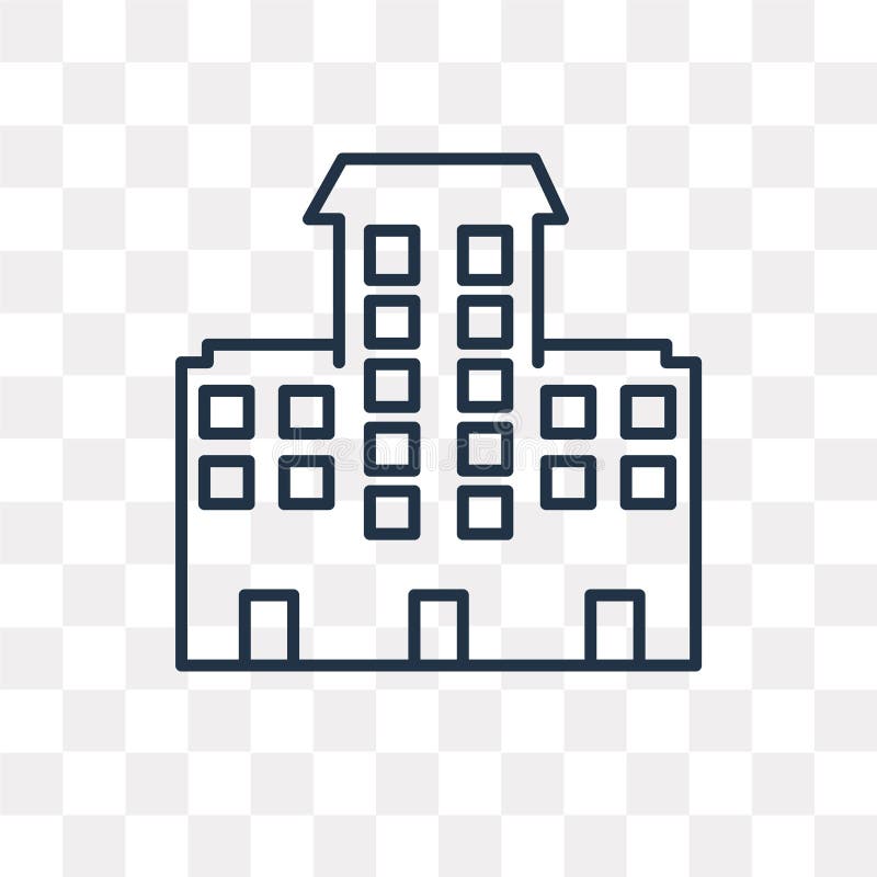 Government Buildings Vector Icon Isolated on Transparent Background ...